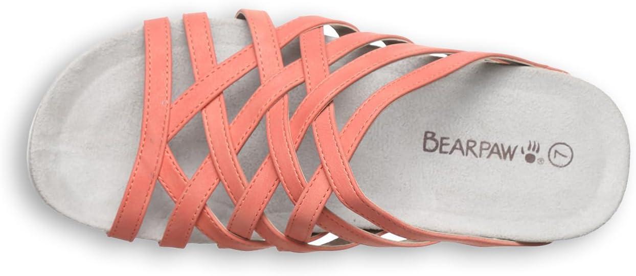 BEARPAW Women’s Zinnia Sandal | Women’s Sandal | Women’s Shoe ...
