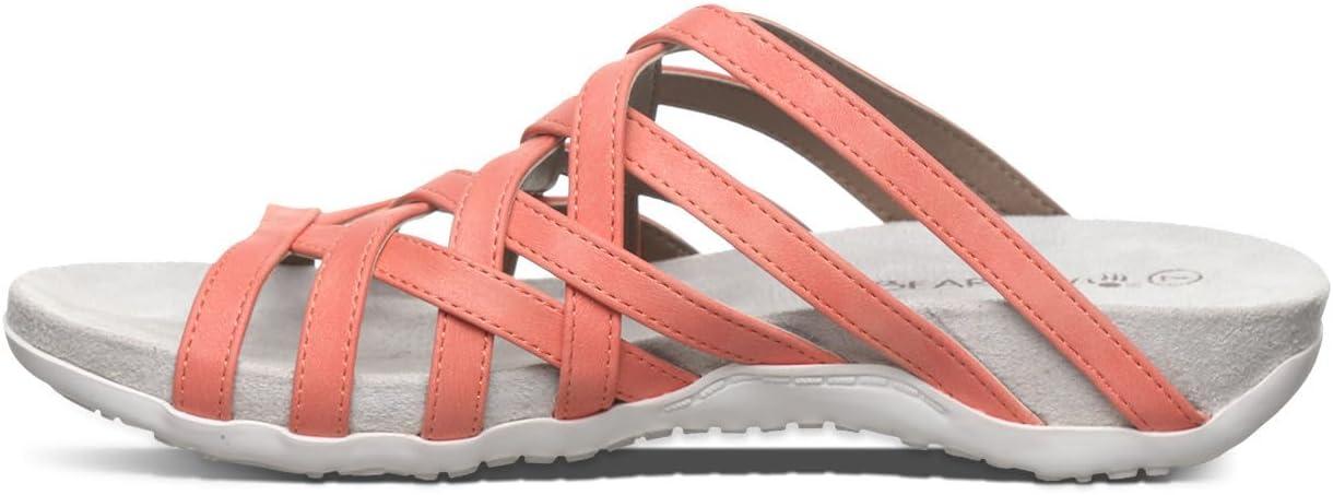 BEARPAW Women’s Zinnia Sandal | Women’s Sandal | Women’s Shoe ...