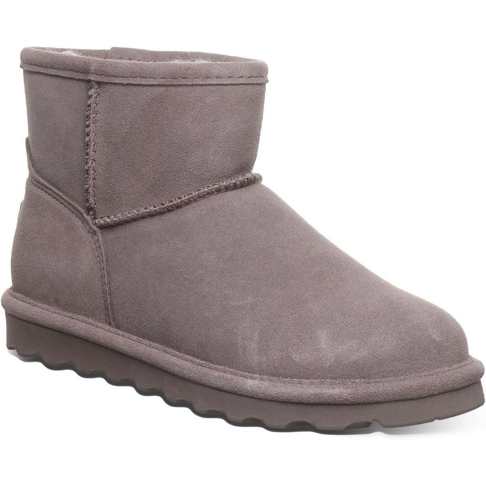 BEARPAW Women’s Alyssa Wide Cinder Size 6 | Women’s Ankle Boot | Women ...